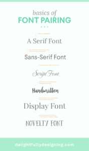8 Basic DOs and DON’Ts of Font Pairing | Delightfully Designing